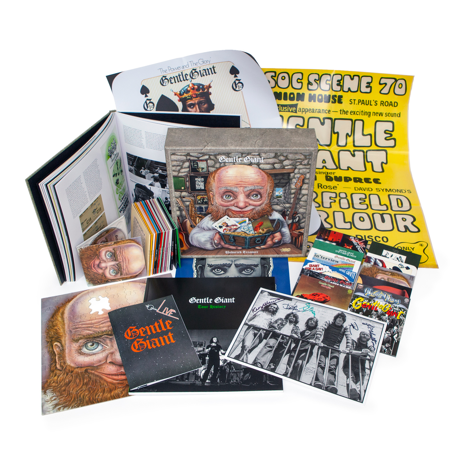 Gentle Giant | Unburied Treasures / 30 Disc Deluxe Boxset -box Set ...